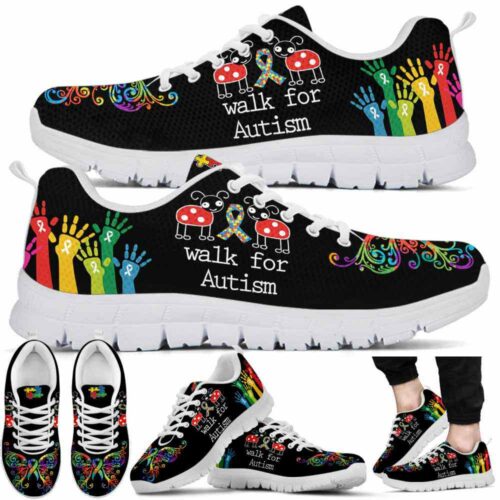 Autism Walk For Autism Sneakers - 84Hoods© Personalized Bags , Shoes & More